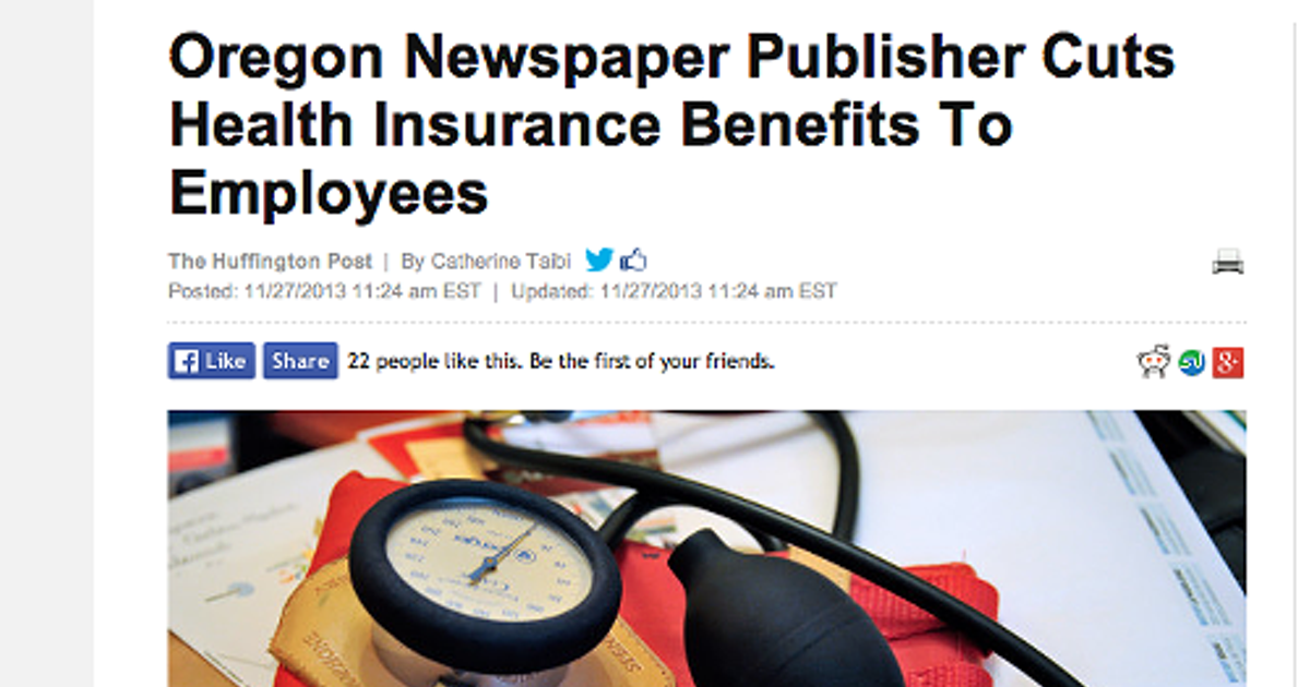 Bulletin Health Insurance Cuts Make National News | The Source Weekly ...