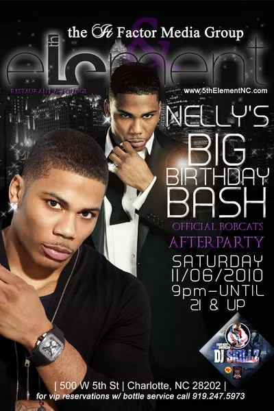 Nelly celebrates birthday in Charlotte | @ Large