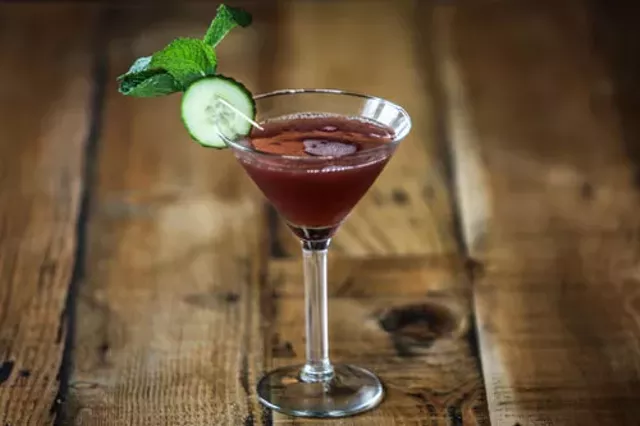 Featured Cocktail: Nightshade Martini | Eat My Charlotte