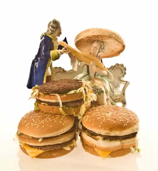 ART: Fast food gets the royal treatment in Fried | Art | Creative ...