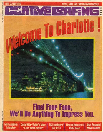 Welcome to Charlotte! | 25th Anniversary Issue | Creative Loafing Charlotte