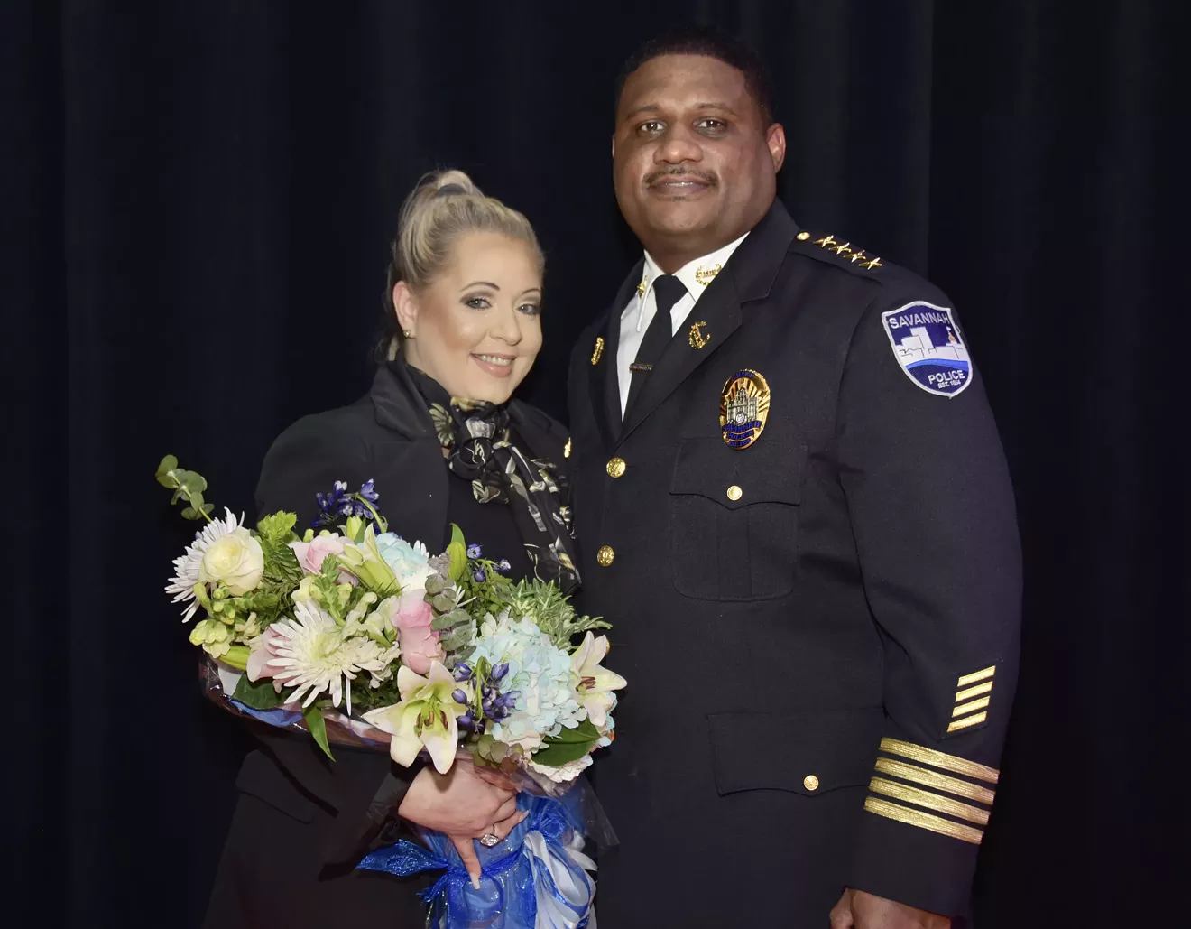 Savannah Police Department Swears In Police Chief Lenny Gunther ...