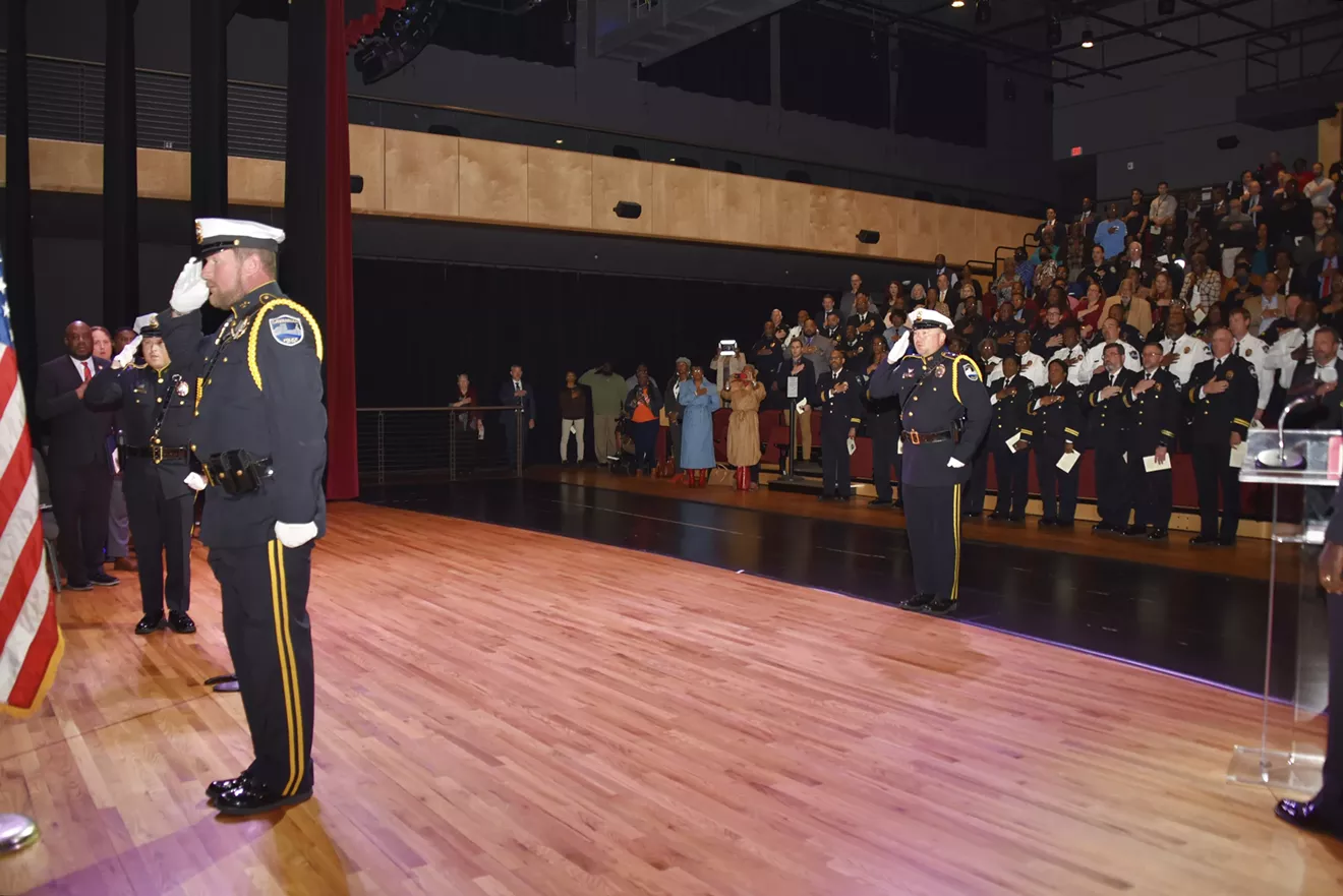 Savannah Police Department Swears In Police Chief Lenny Gunther ...
