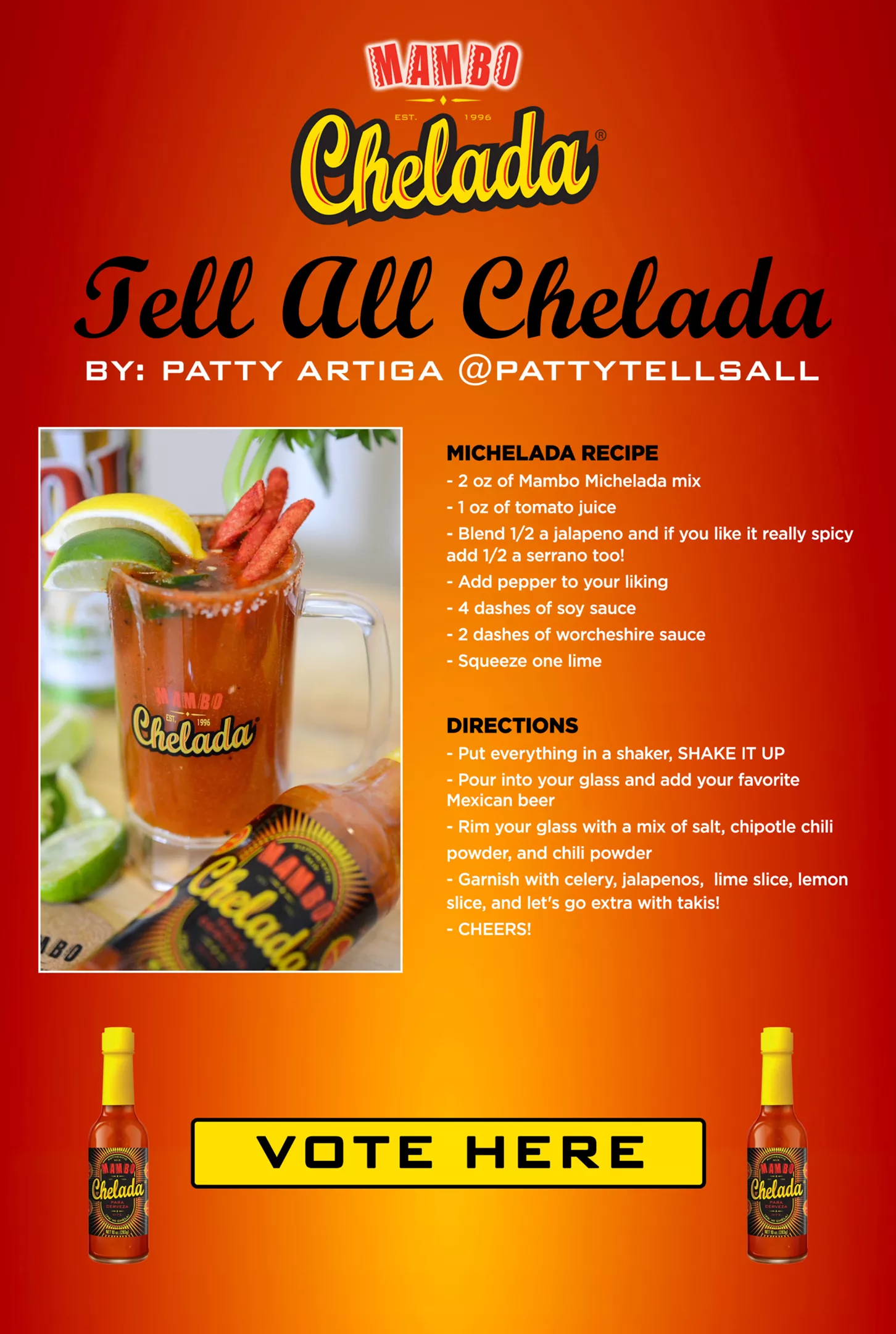 Mambos Michelada Mix Recipe | Bryont Blog