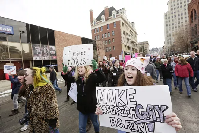 Women's March on Spokane | Spokane | Slideshows | The Pacific Northwest ...