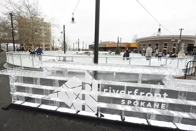 Saturday at the Riverfront Park Ice Ribbon on the Opening Weekend ...