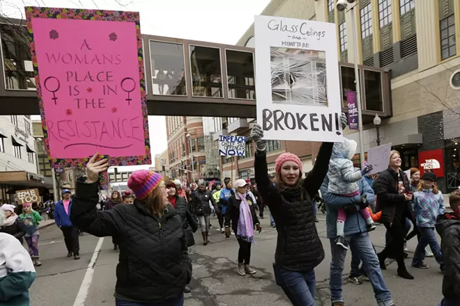 Spokane Women's Persistence March and Rally | Spokane | Slideshows ...