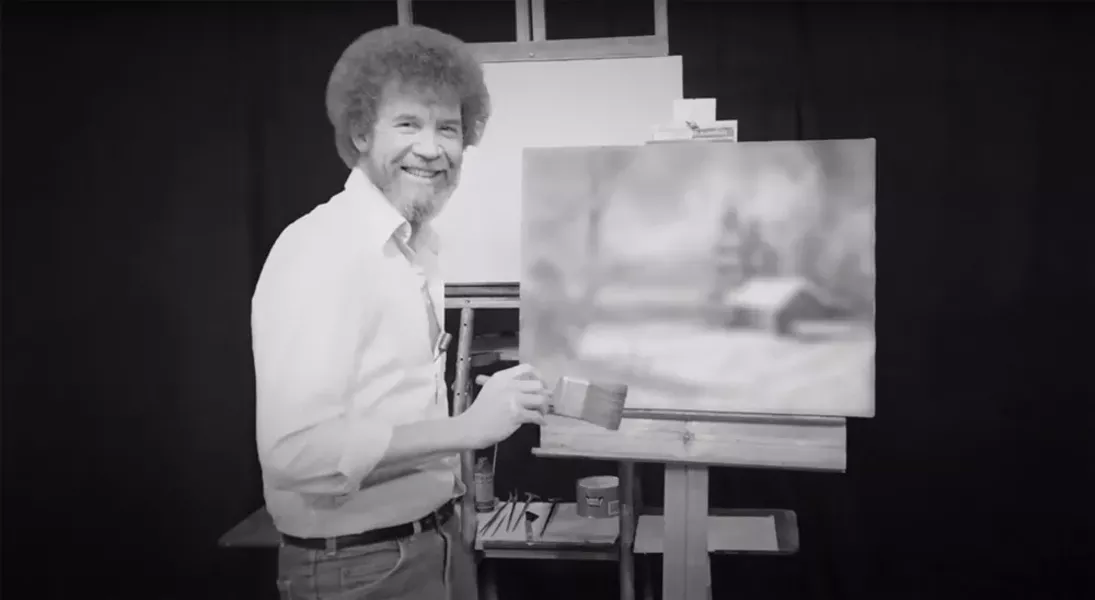 Bob Ross Happy Little Trees