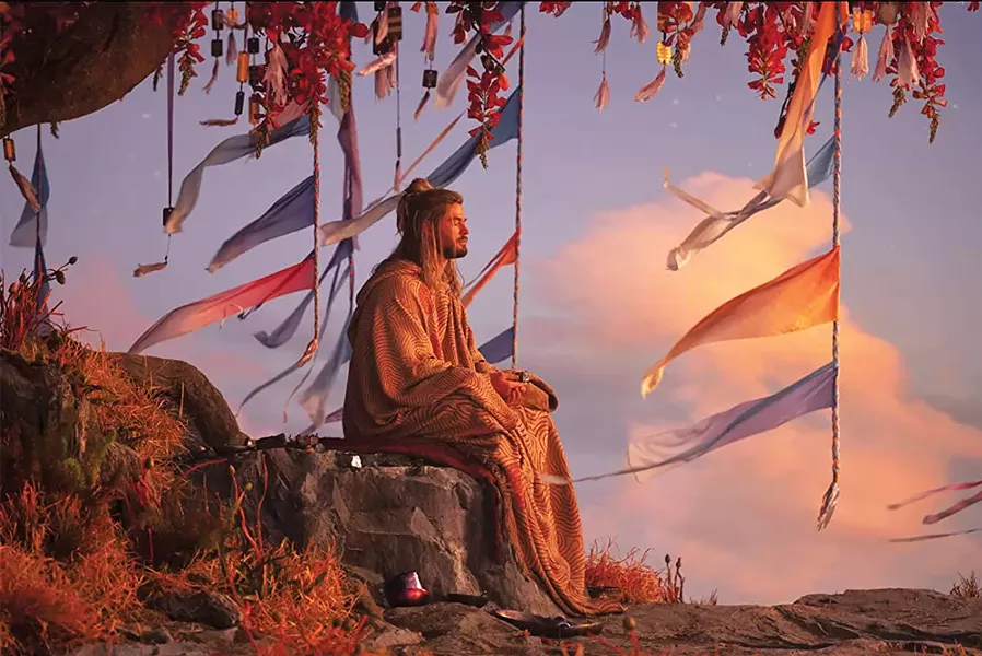 Asgard Thor Movie Rainbow Bridge