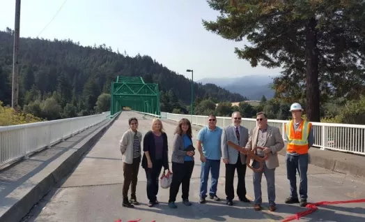 Bridge Linking Scotia and Rio Dell Reopens | News Blog