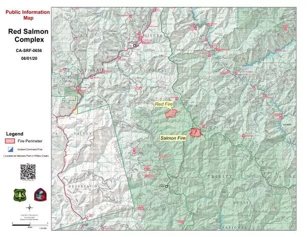 Red Salmon Complex Remains at 1,060 Acres | News Blog