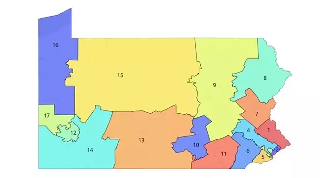 Pa. Supreme Court court picks national Dems’ map as new congressional ...
