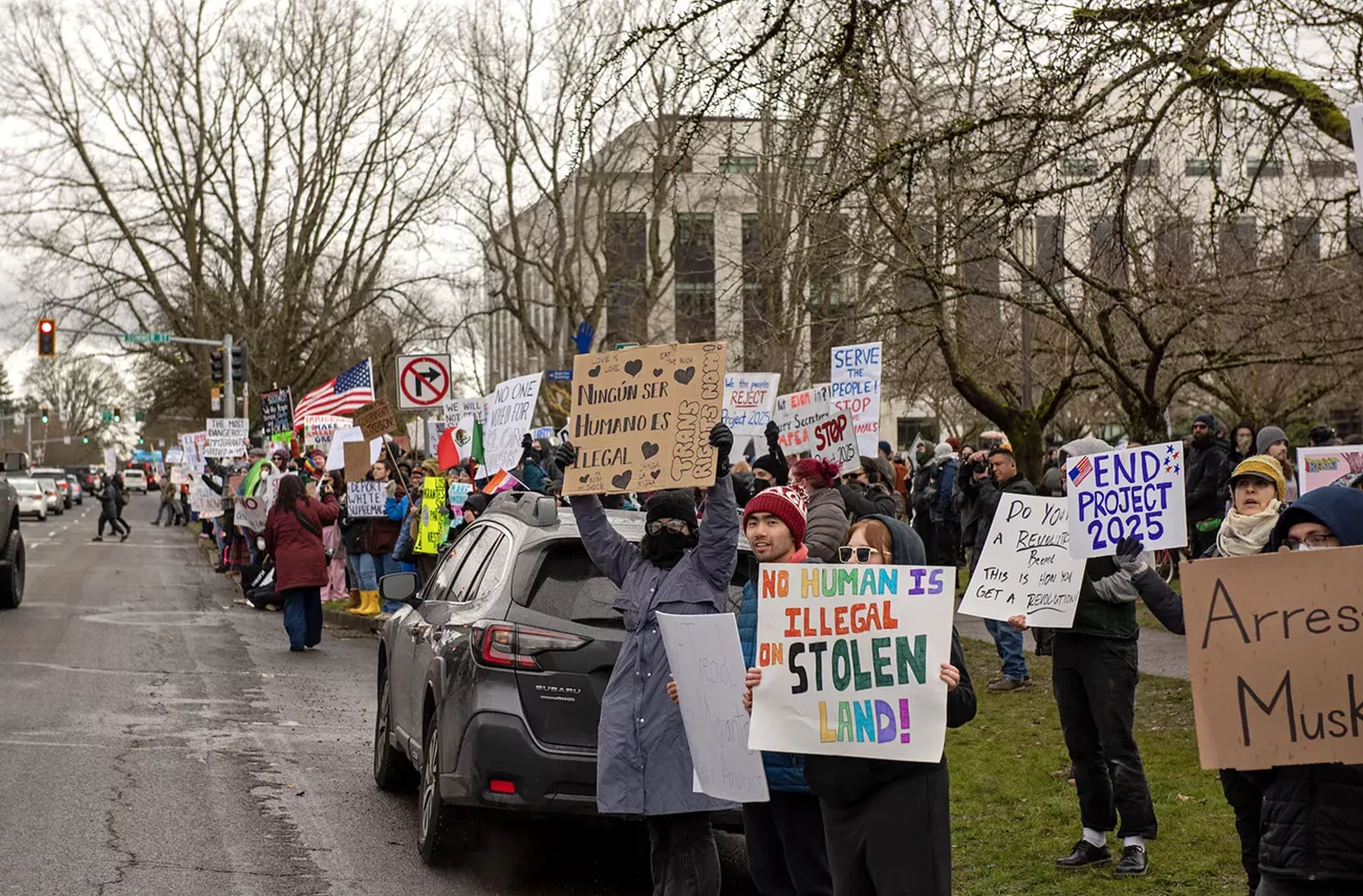As Oregonians Take to the Streets to Protest Trump Policies, Oregon’s ...