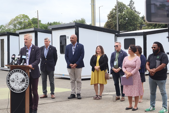 Portland's First Temporary Mass Shelter Site Will Open This Month ...