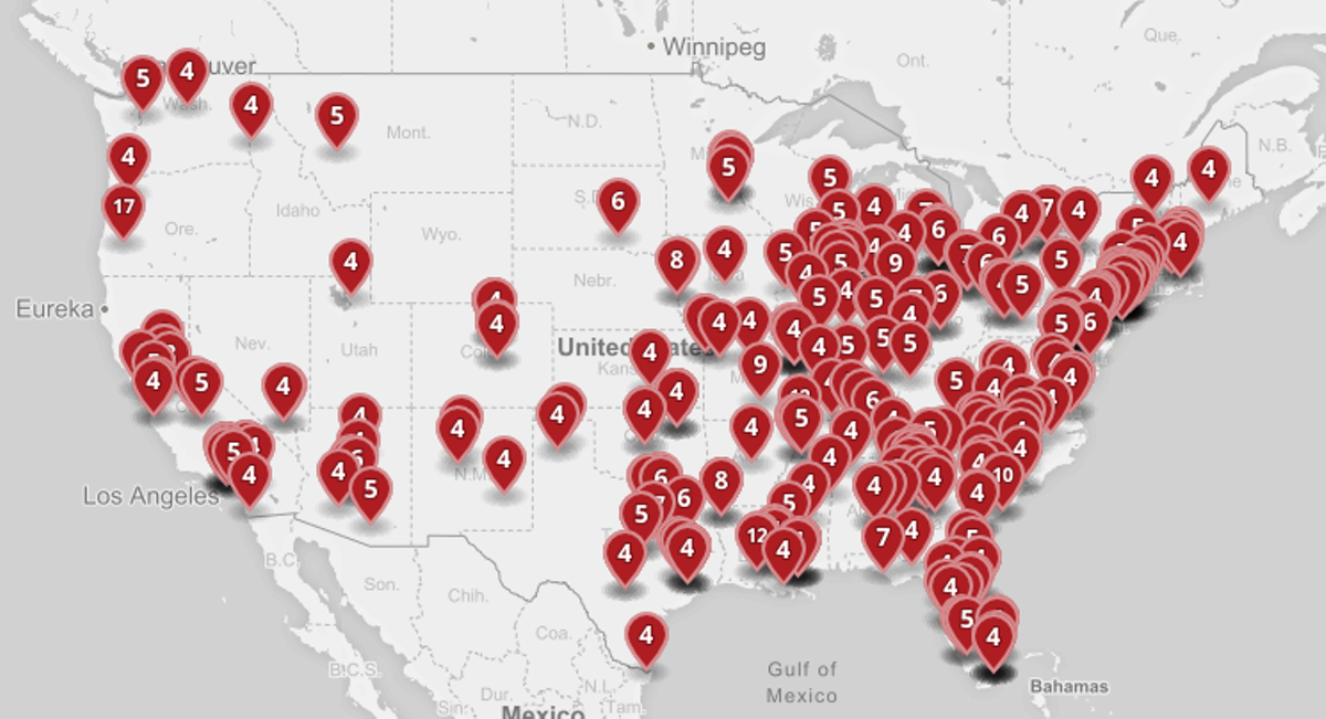 This Map Shows All 355 Mass Shootings in the United States This Year ... This Map Shows All 355 Mass Shootings in the United States This Year ...