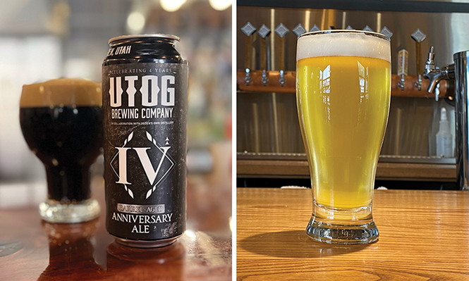 Utah beer reviews: UTOG's IV Anniversary Ale and Level Crossing Our Wit ...