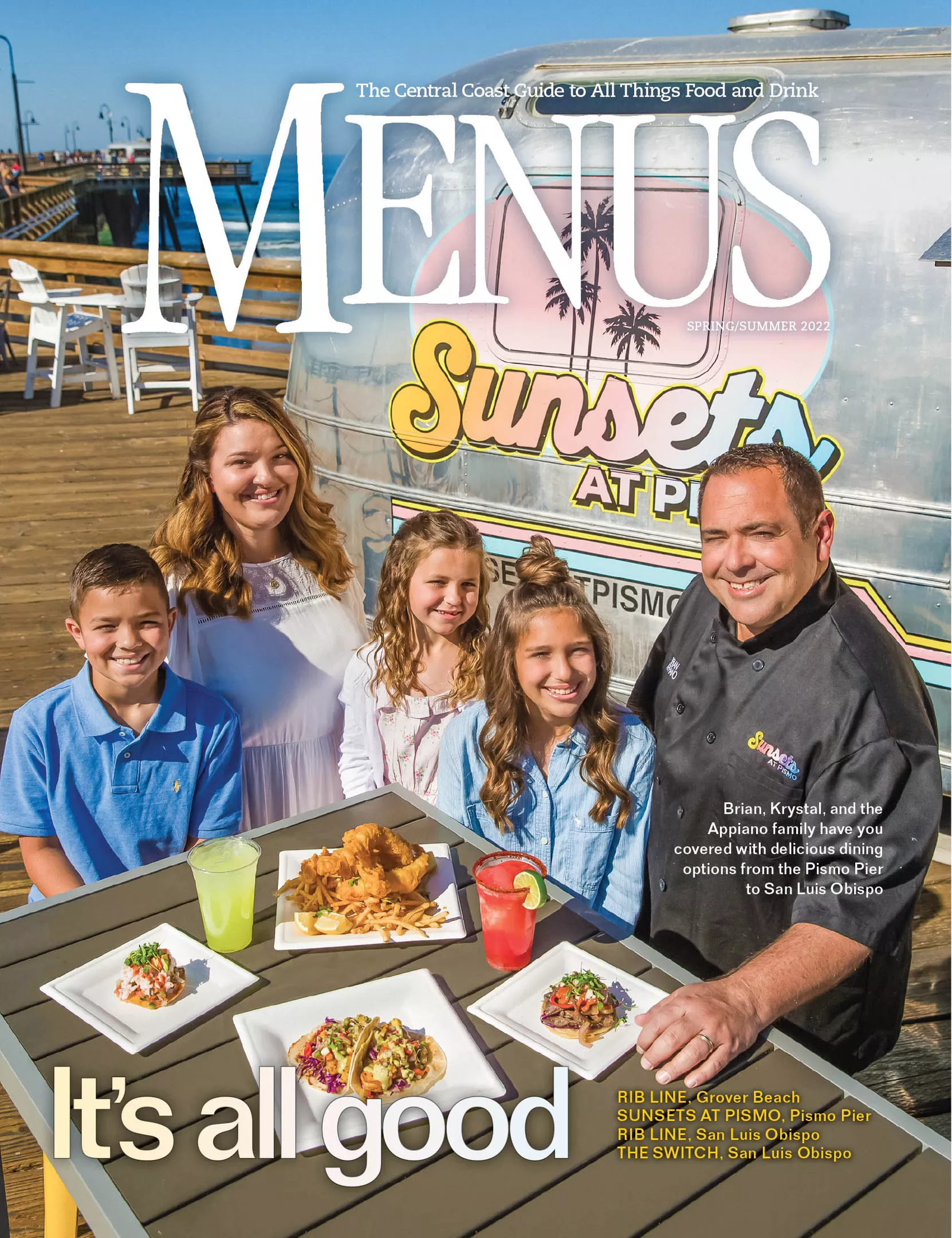 MENUS - Spring/Summer 2022 | MENUS | Santa Maria Sun