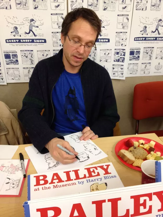Cartoonist Harry Bliss Wins 2014 Maurice Sendak Fellowship | Live Culture