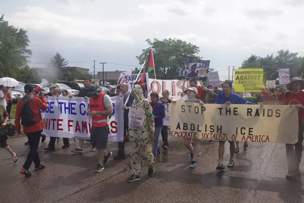 Slideshow: ICE Protest and Border Patrol Checkpoint | Seven Days ...