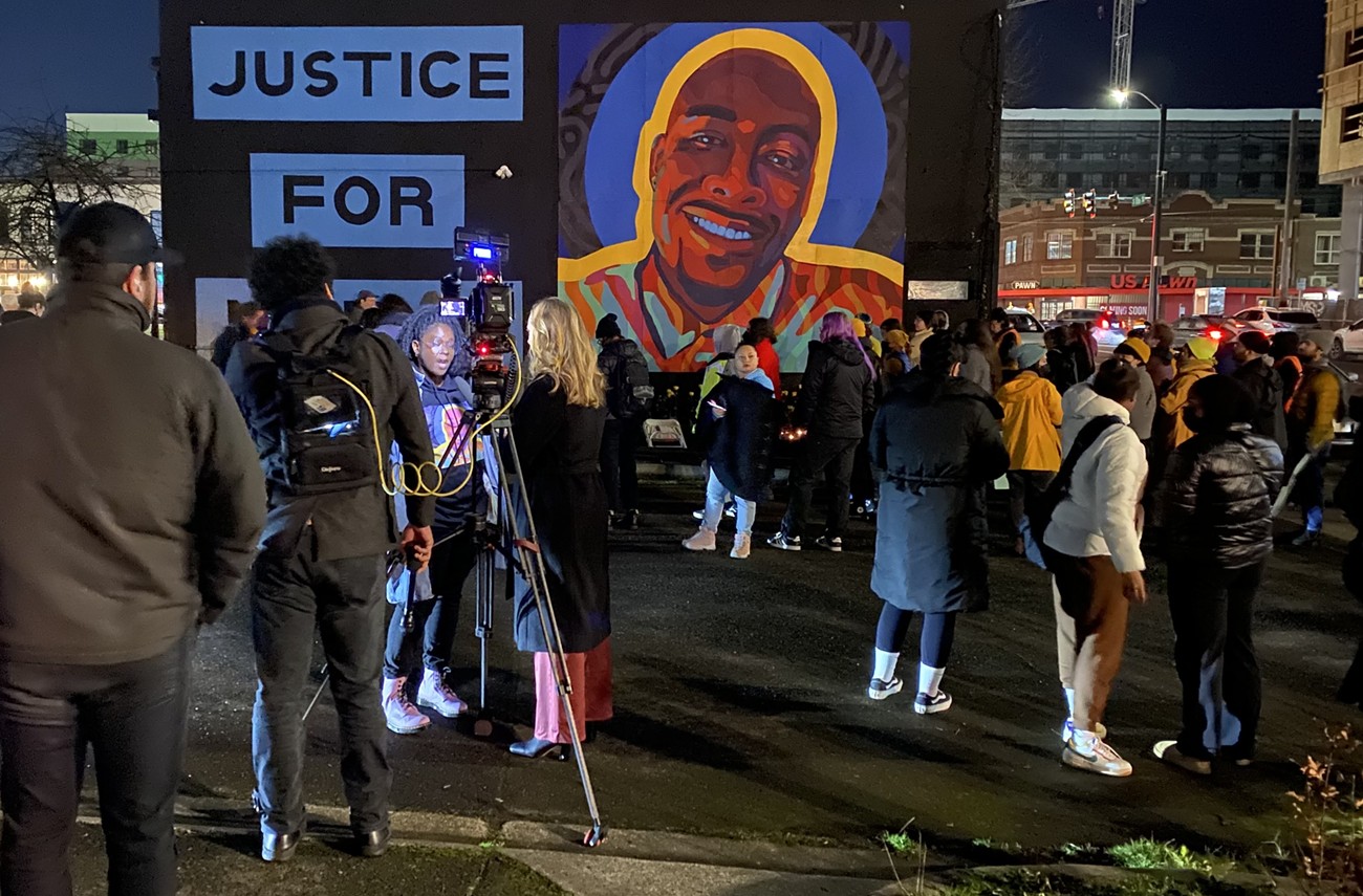 Rally Held After Jury Acquits Tacoma Officers of Manuel Ellis’s Murder ...
