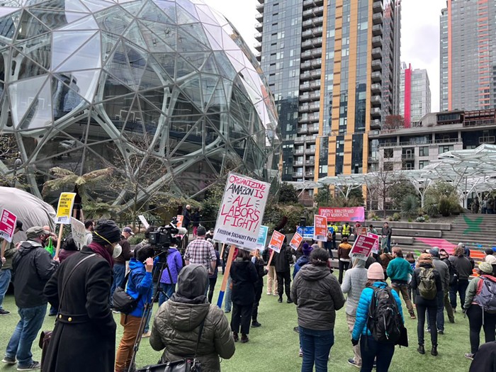 Slog AM: Seattle Protests Amazon's Alleged Union Busting, Tornado Rips ...