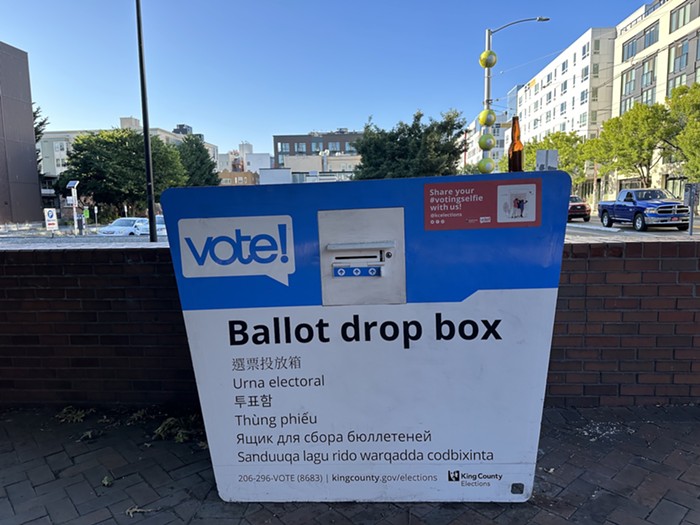 Slog AM: Last Day to Vote, City Council Votes on Rent Control, New Drug ... Slog AM: Last Day to Vote, City Council Votes on Rent Control, New Drug ...