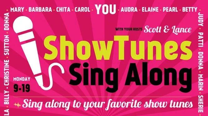 Show Tunes Sing-Along Night Makes Its Grand Return to the Lumber Yard ...