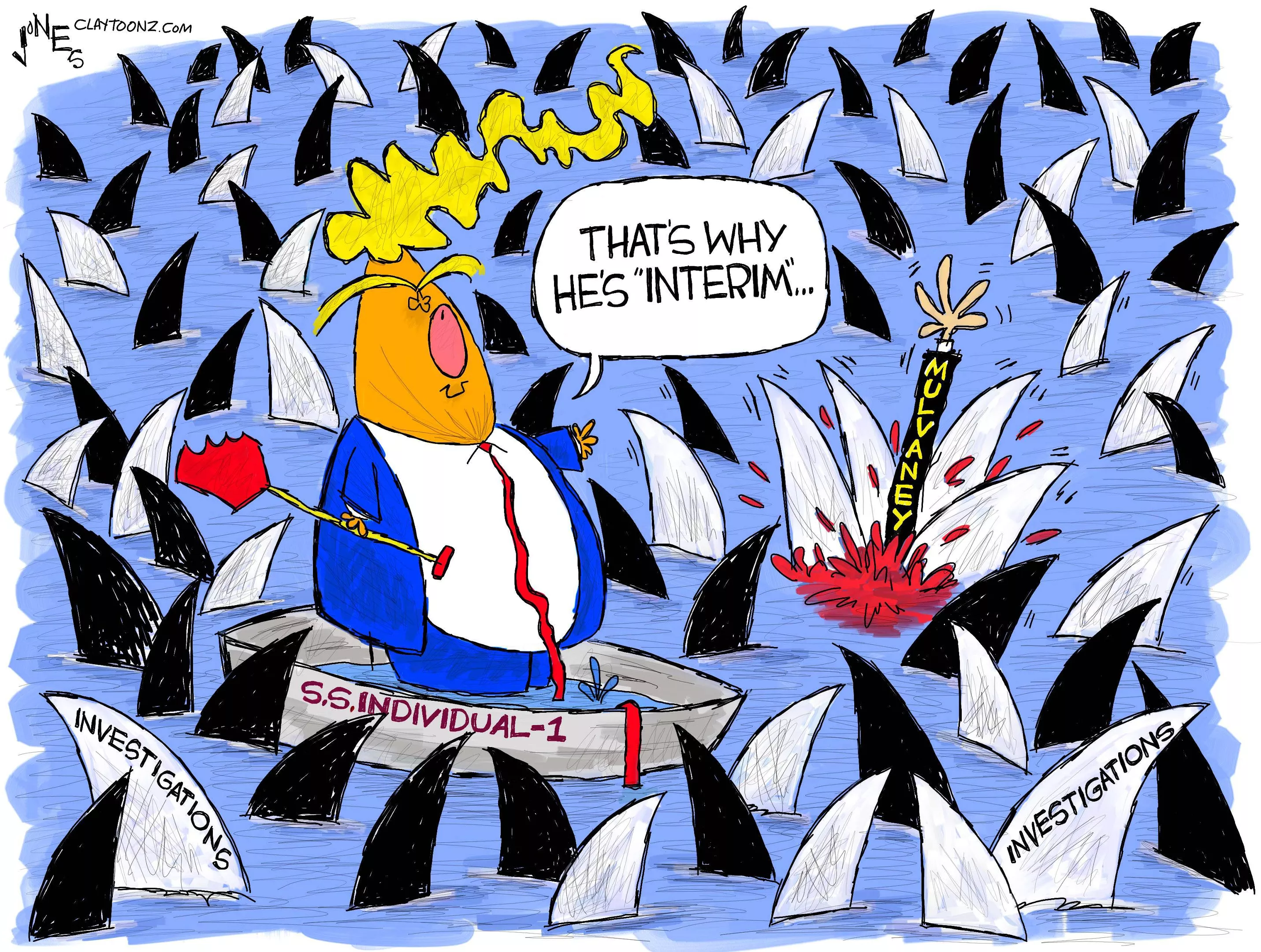 Claytoon of the Day: Smelling Blood | The Range