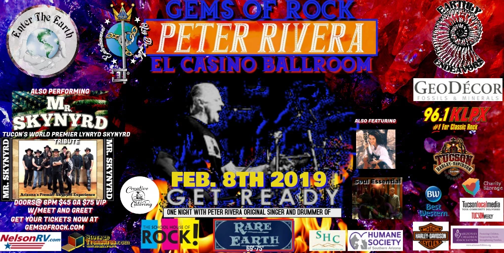 Gems of Rock, Featuring Peter Rivera, Coming to Tucson Feb. 8 | The Range