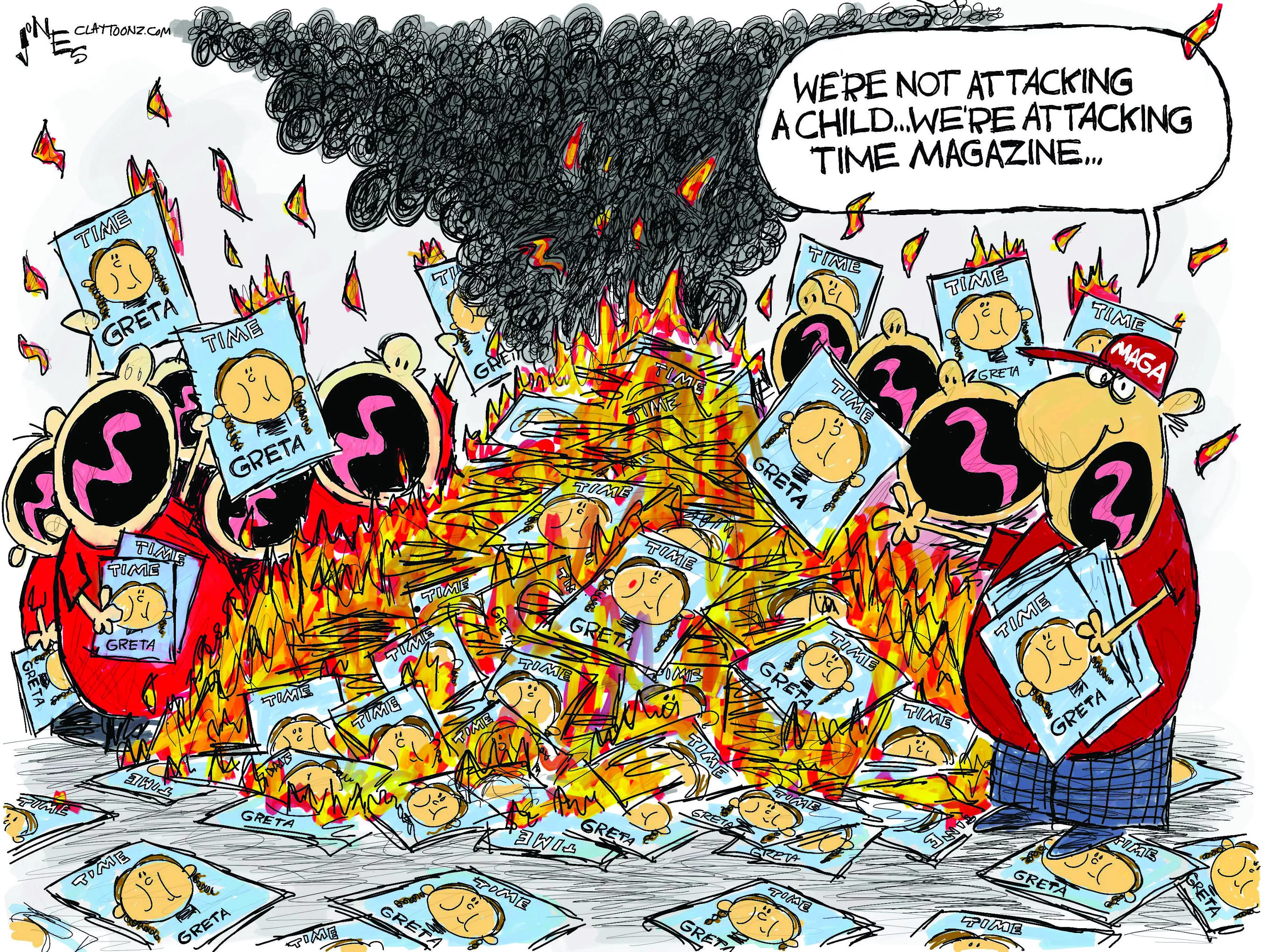 Claytoon of the Day: Time For Greta | The Range