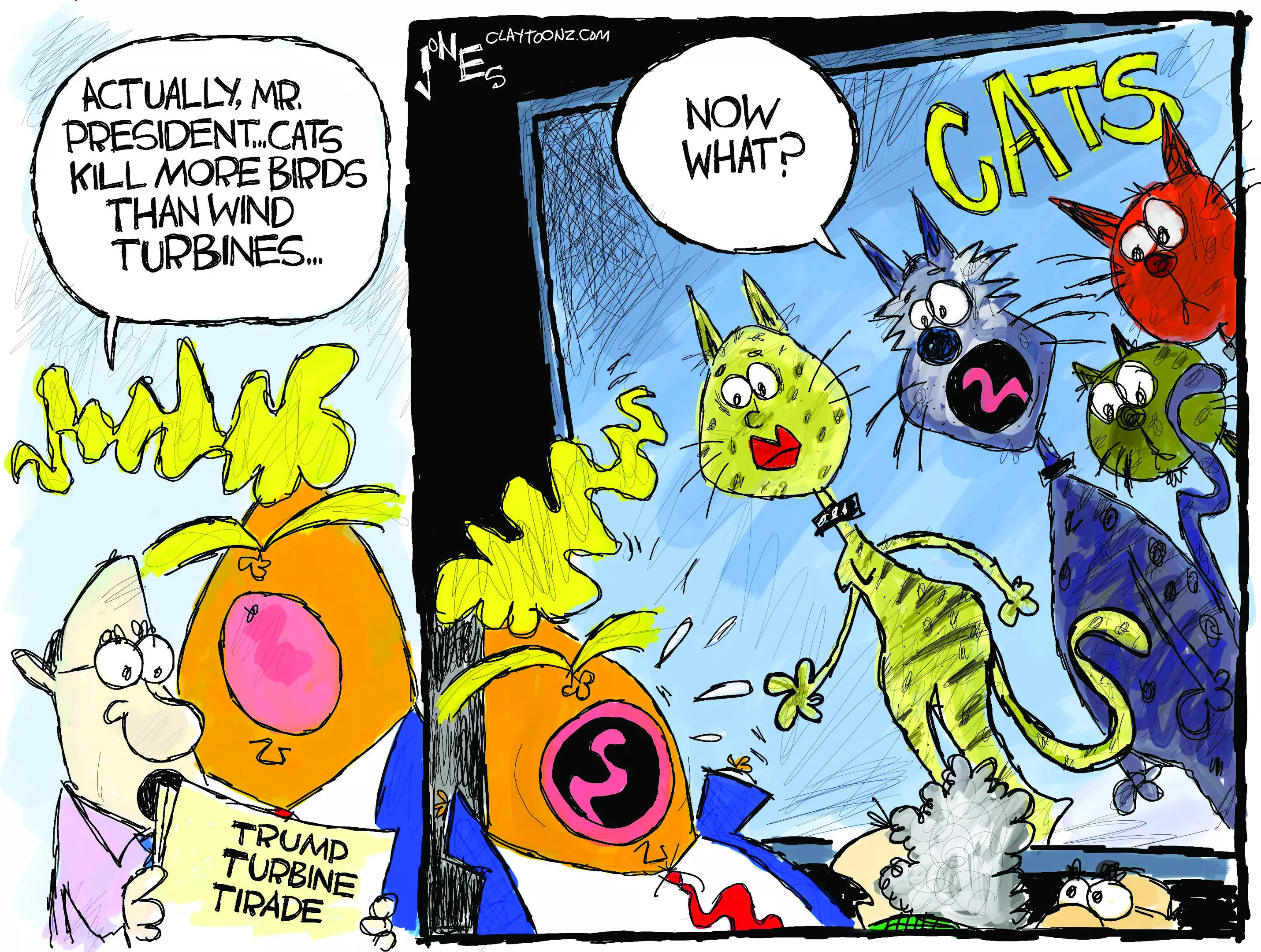 Claytoon of the Day: Trumpy Windy Cats | The Range