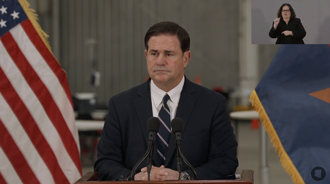 Ducey Praises Vaccine's Arrival but Refuses Further Mitigation To Slow ...